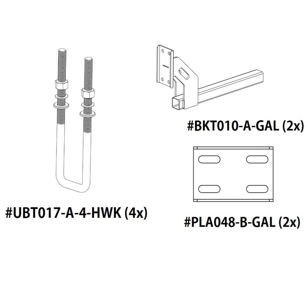 D-Flector Boat Stone Guard Kit - UBT017, BKT010 & PLA048 – D-Flector ...