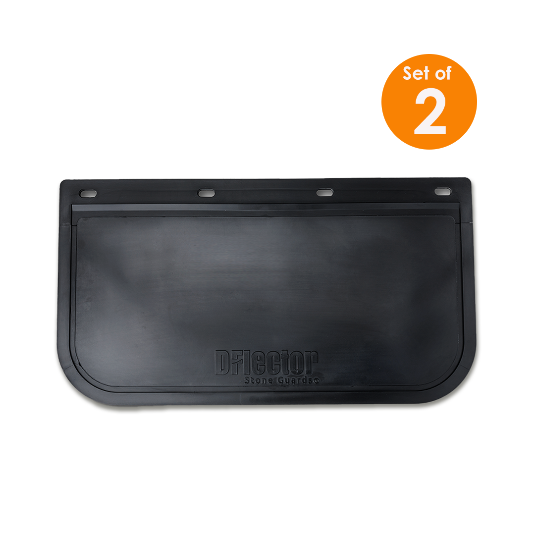 D-Flector Heavy Duty Mudflap | Set of 2 | MFP010 – D-Flector Stone ...